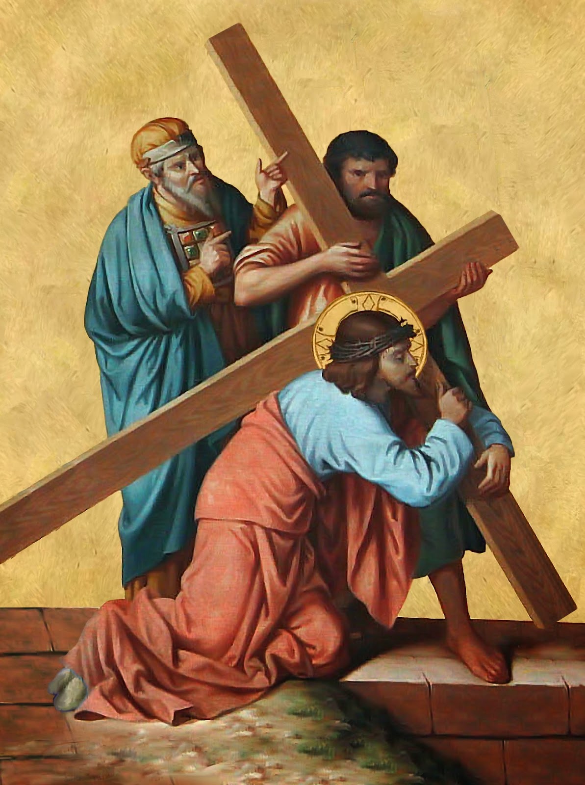 Jesus – viam ad agape: Mūsu Kunga Jēzus Kristus krustaceļš.