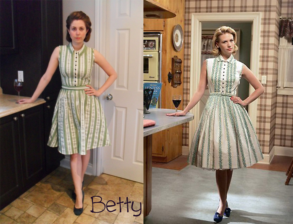 Sew, Cook, Garden, Repeat!: Mad Men Dress Challenge 2: The Betty