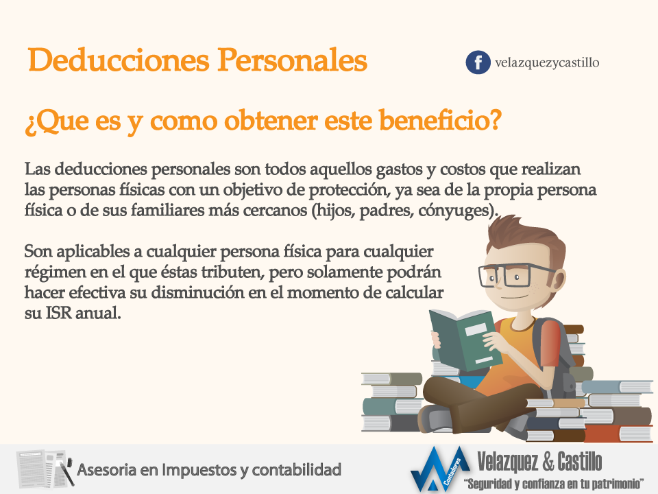 Deducciones Personales para tu Declaracion Anual del Ejercicio 2016 ... Deducciones Personales para tu Declaracion Anual del Ejercicio 2016 ...