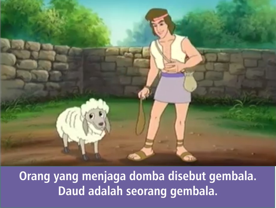Komik Alkitab Anak: Daud Menjadi Gembala Domba