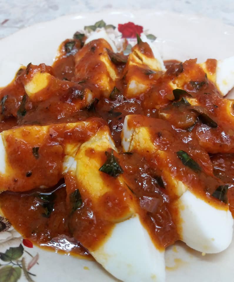 EGG SAMBAL OR SAMBAL TELUR