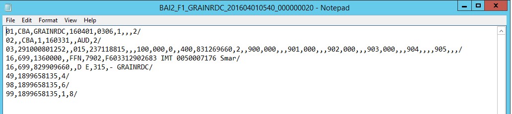 EBS How To Interpret A BAI2 File PDF Debits And Credits, 59% OFF
