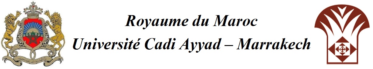 Université Cadi Ayyad - Marrakech - Concours Morocco