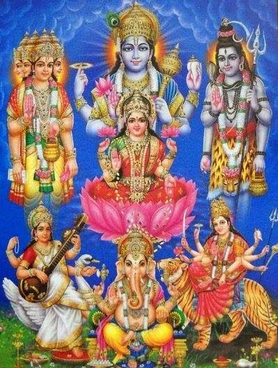 TELUGU WEB WORLD: ALL GODS IN ONE PIC