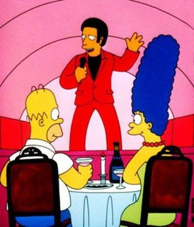 Almacén del Badulaque: Los Simpson con las estrellas del rock