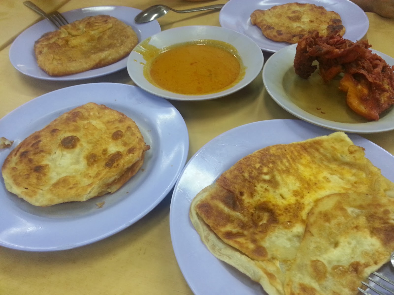 Rain's Food Diary: The Roti Prata House