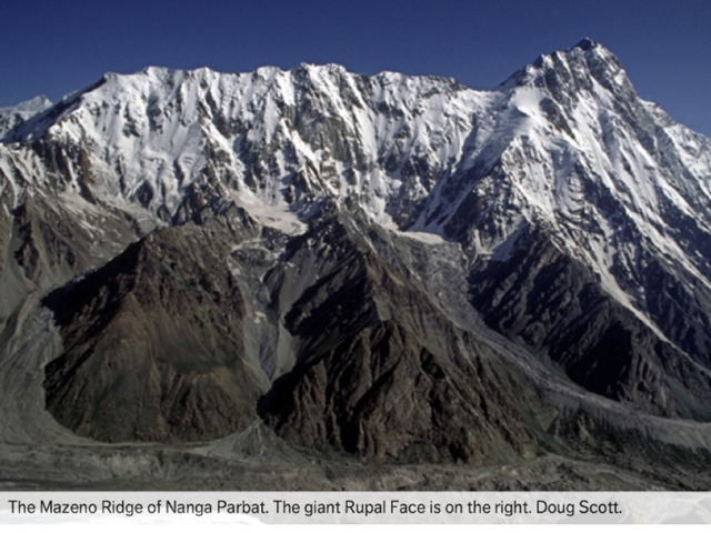 Fossil Alpinism: Himalayan Milestone ... Mazeno Ridge on Nanga Parbat ...