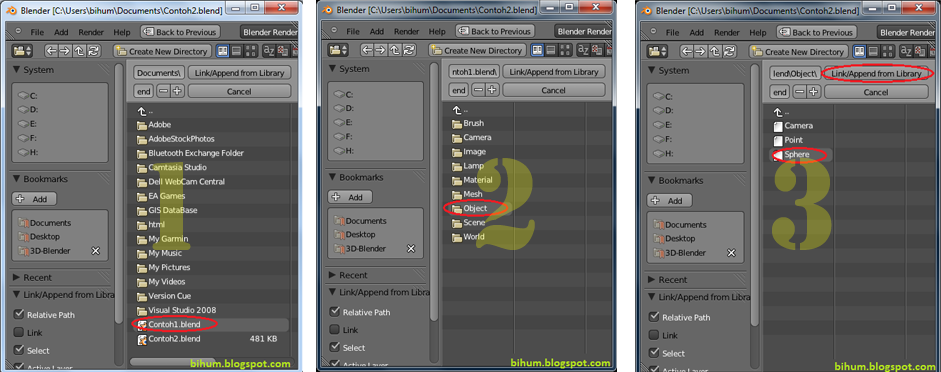 TUTORIAL BLENDER: CARA IMPORT FILE BLENDER