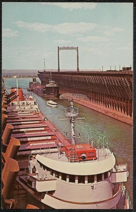 Industrial History: Iron Ore Ships and Docks