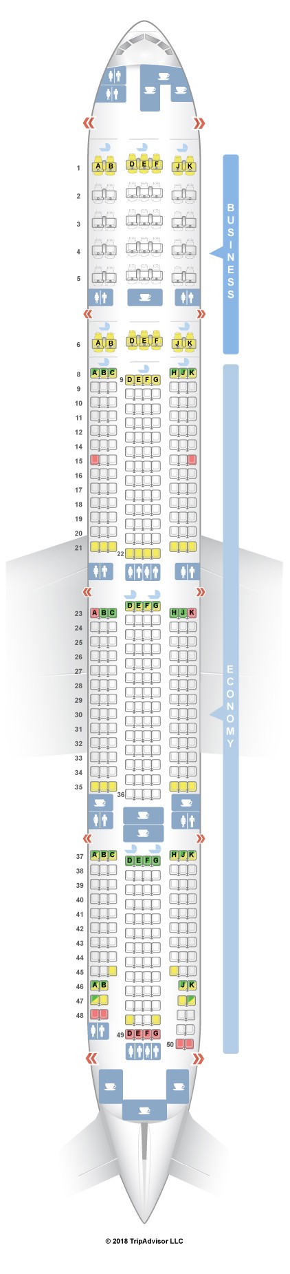 Emirates A380 Seating Plan 2021