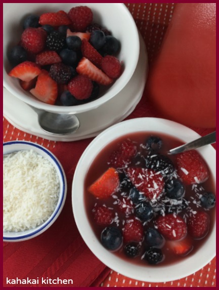 Kahakai Kitchen: Chilled Watermelon and Summer Berry Soup: Sweet, Cold ...
