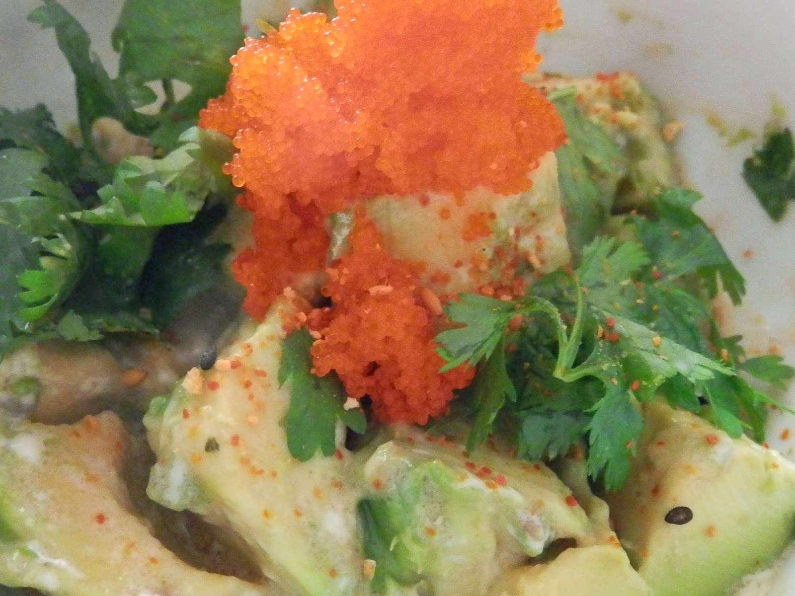 Dosanko in the South: Avocado Masago Salad