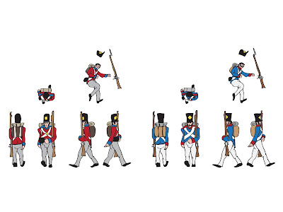 Paper Napoleonic battalions