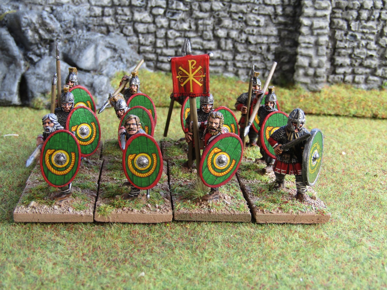 A wargame page: Roman Unit: Menapii Seniores