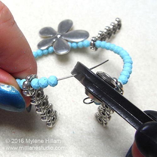 Pretty Pastel Memory Wire Cuff-Style Bracelet | Mill Lane Studio