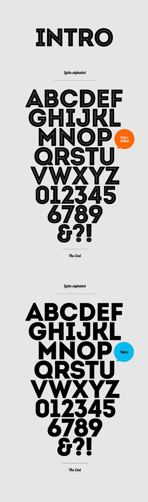 Intro free font | Graphic Design Blog
