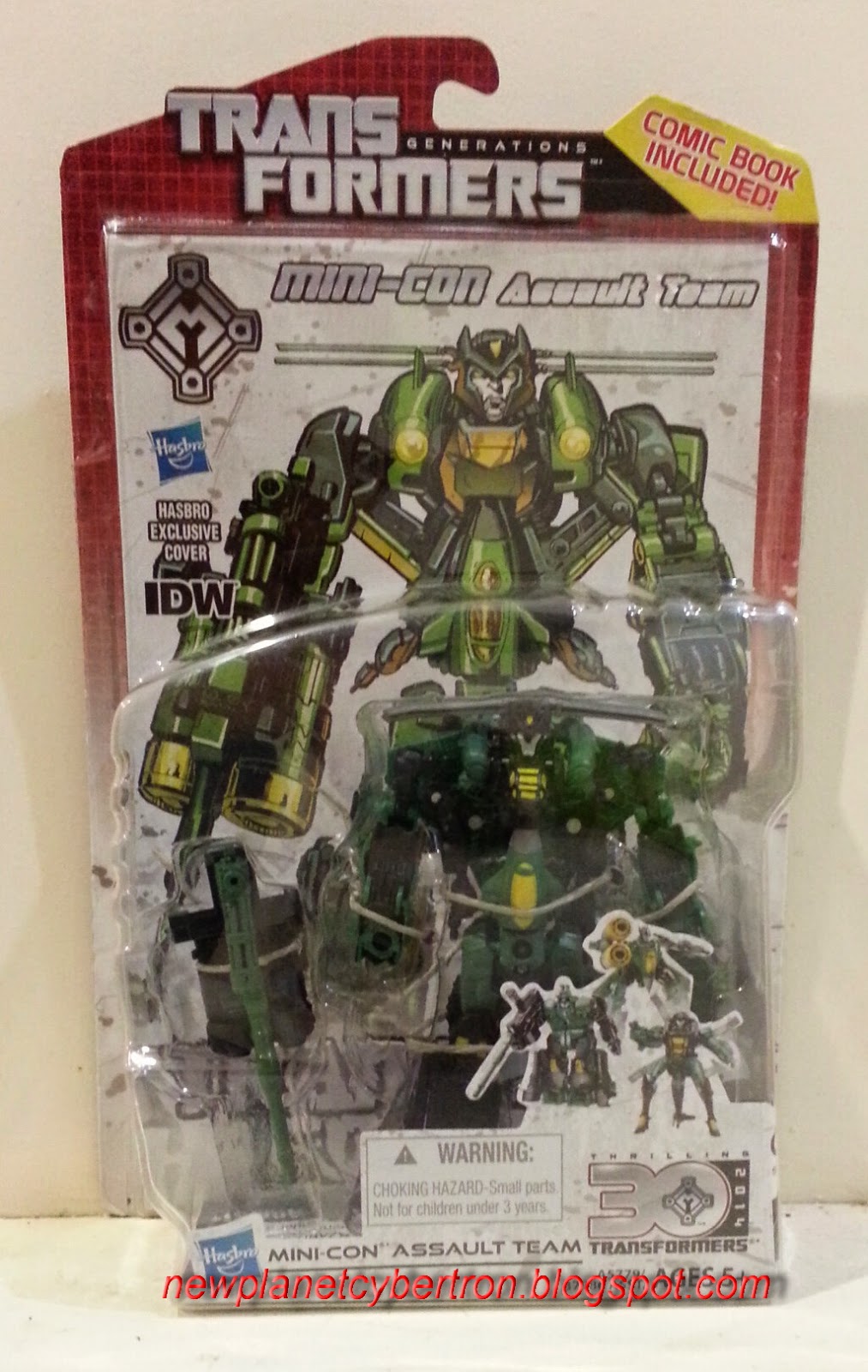 New Planet Cybertron: Transformers Review: Minicon Assault Team (IDW ...