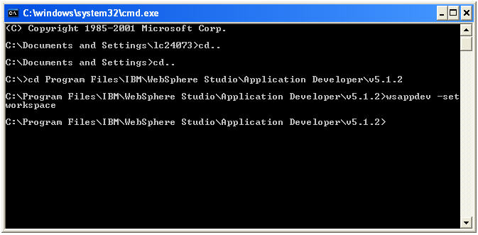 How to switch Workspace in WebSphere Studio Application Developer(WSAD ...