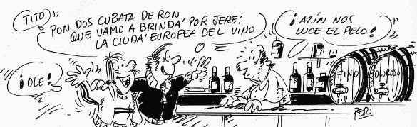 Jerez-Xeres-Sherry: Cartoon