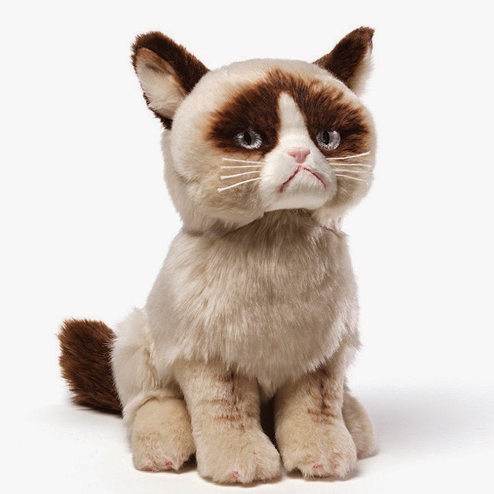 Ginger Breadhouse Doll: Gund Grumpy Cat peluche animaux