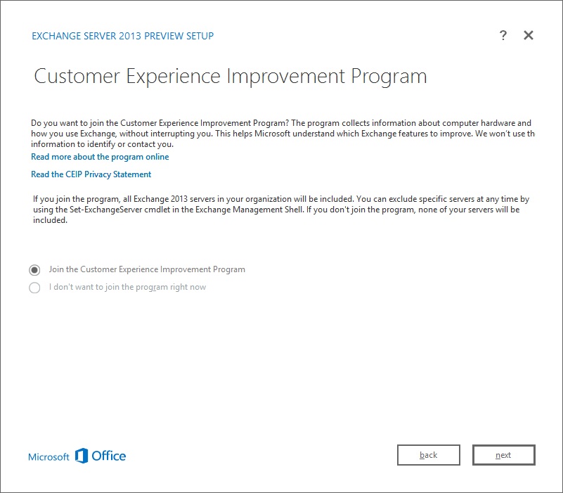 Lets Exchange: Exchange Server 2013 Preview Installation