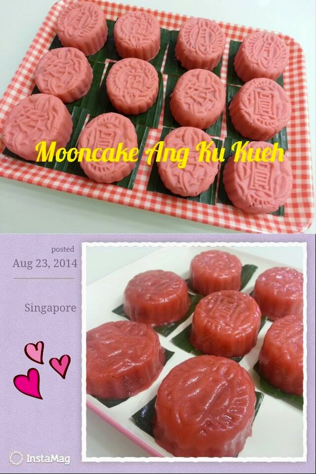 BeautyMe Love Recipes: Ang Ku Kueh (in Mooncake design)