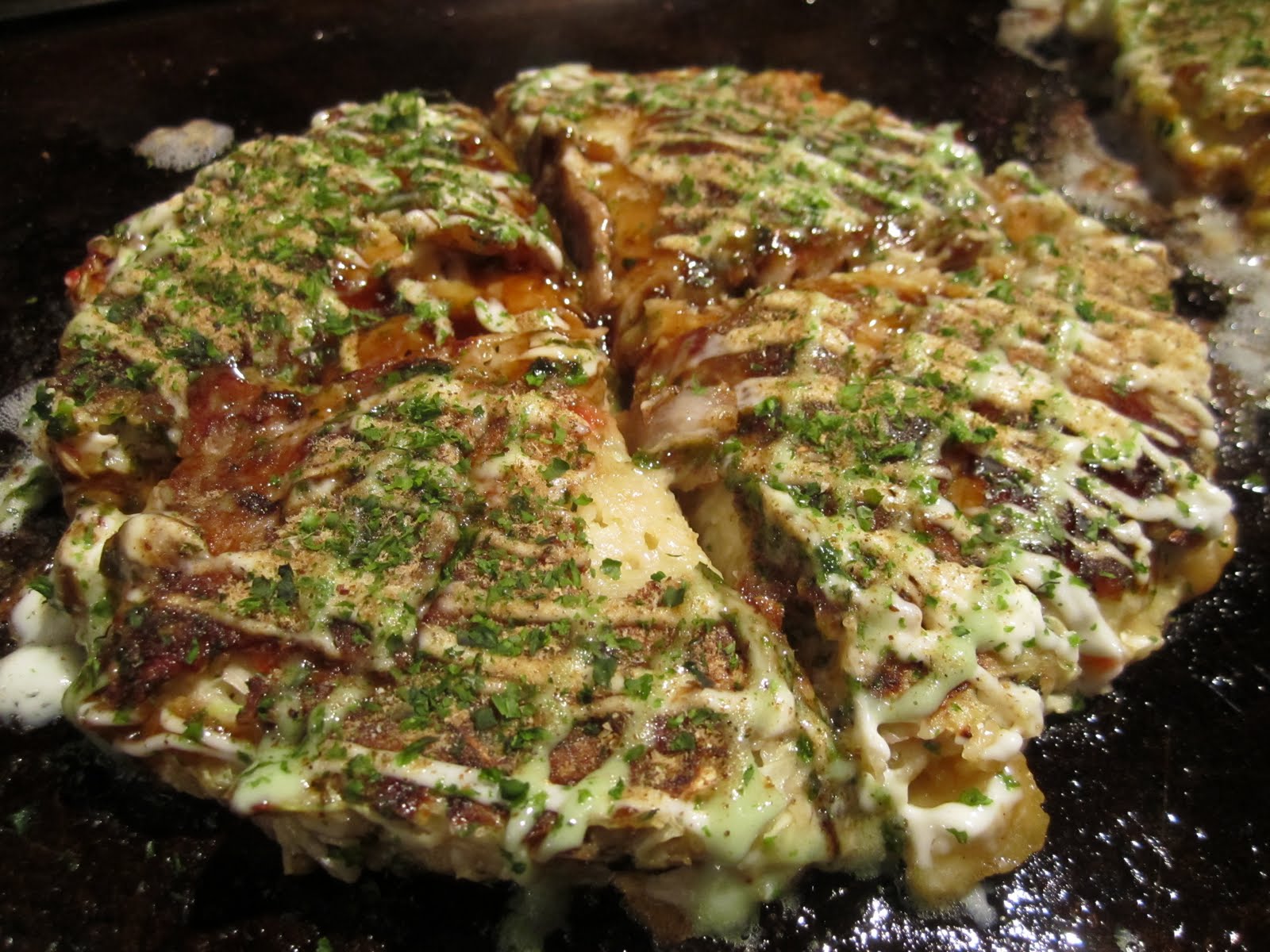 Brian's Taiwan: YongKang street Okonomiyaki