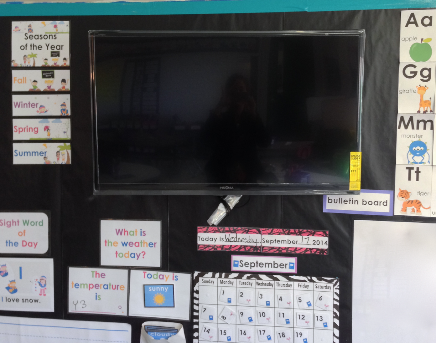 Kindergarten Classroom Decor - An Unconventional Word Wall