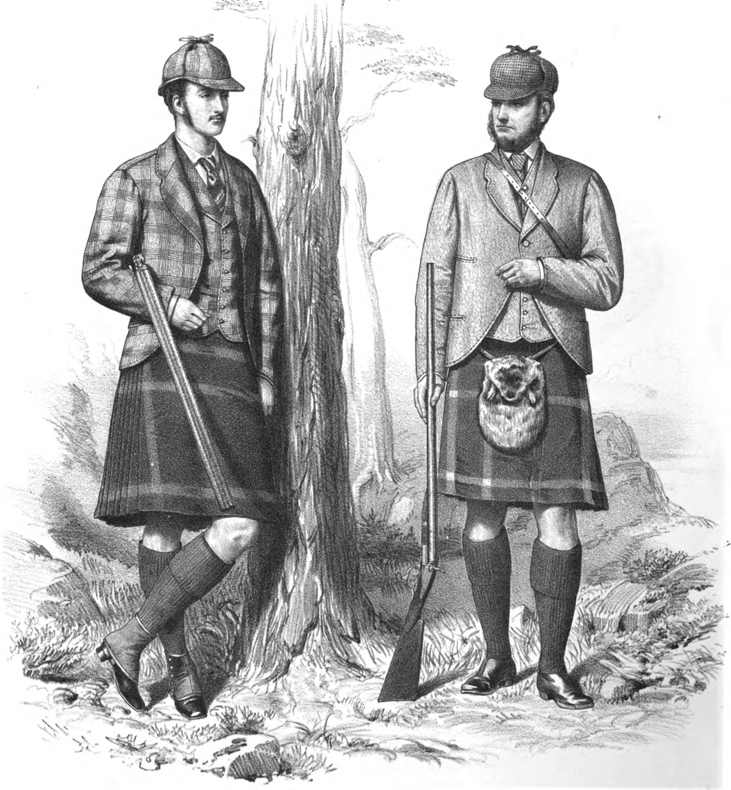 19th Century Historical Tidbits: 1872 Men's Fashions