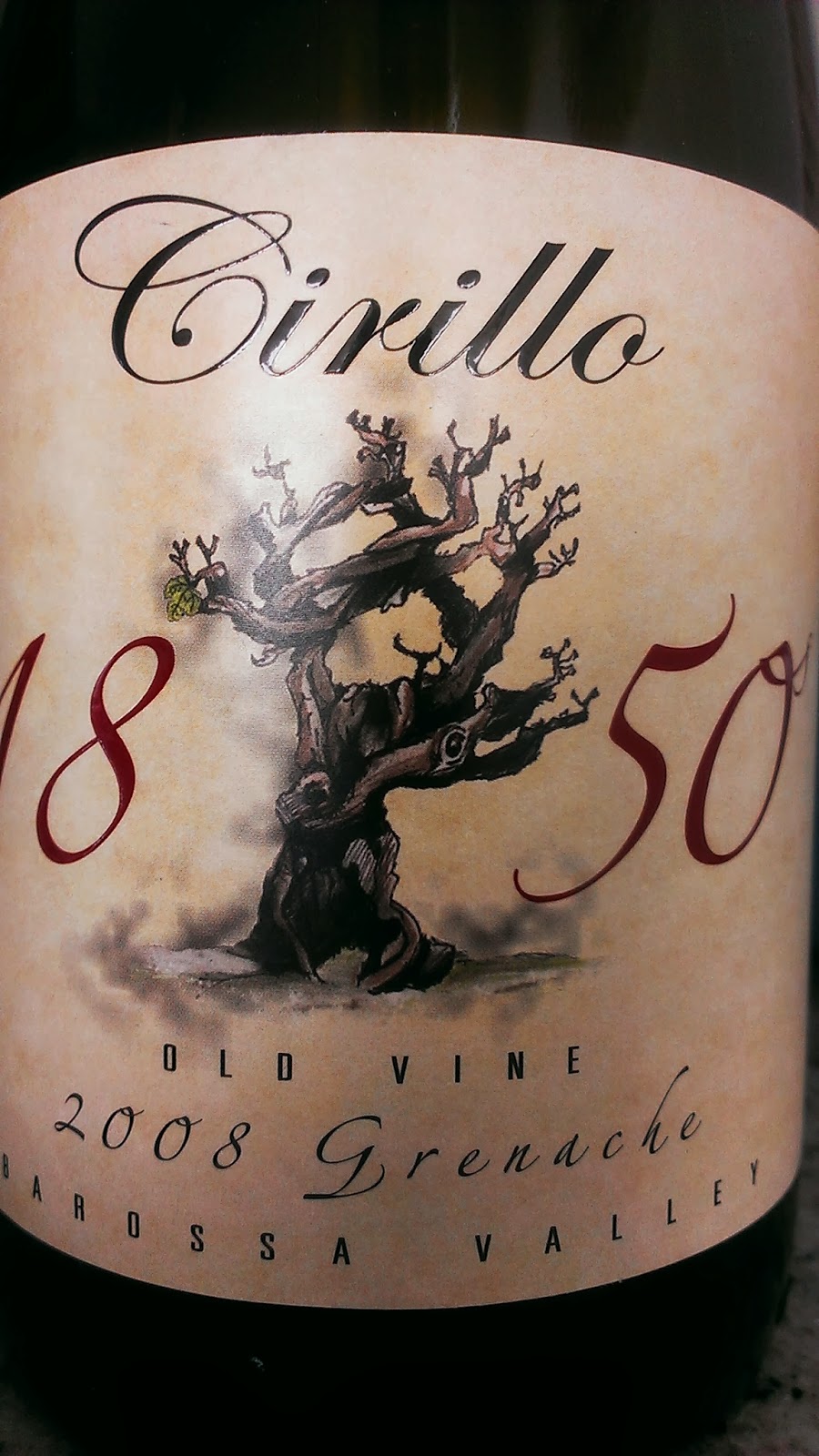QWine Reviews - Australian Wine Reviews: Cirillo Estate Wines Old Vine ...