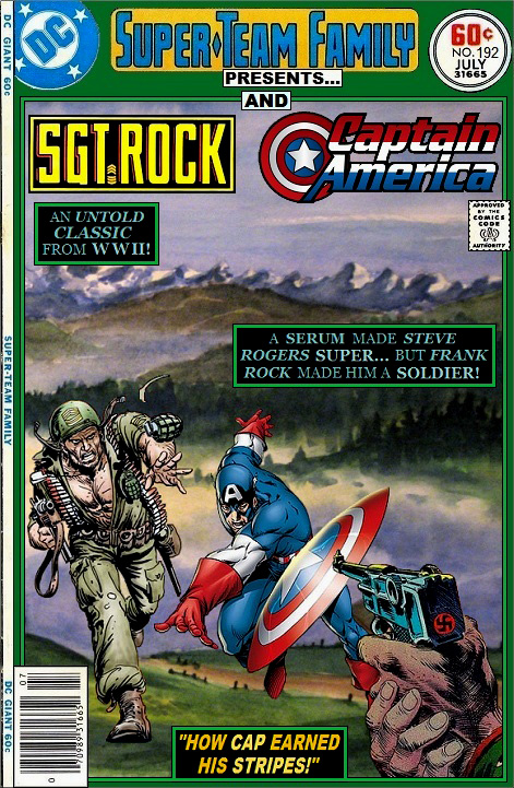 Super-Team Family: The Lost Issues!: Sgt. Rock and Captain America