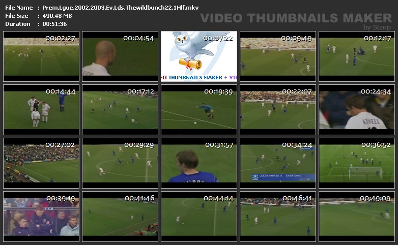 TWB22: Premier League 2001 2002 Everton Leeds United