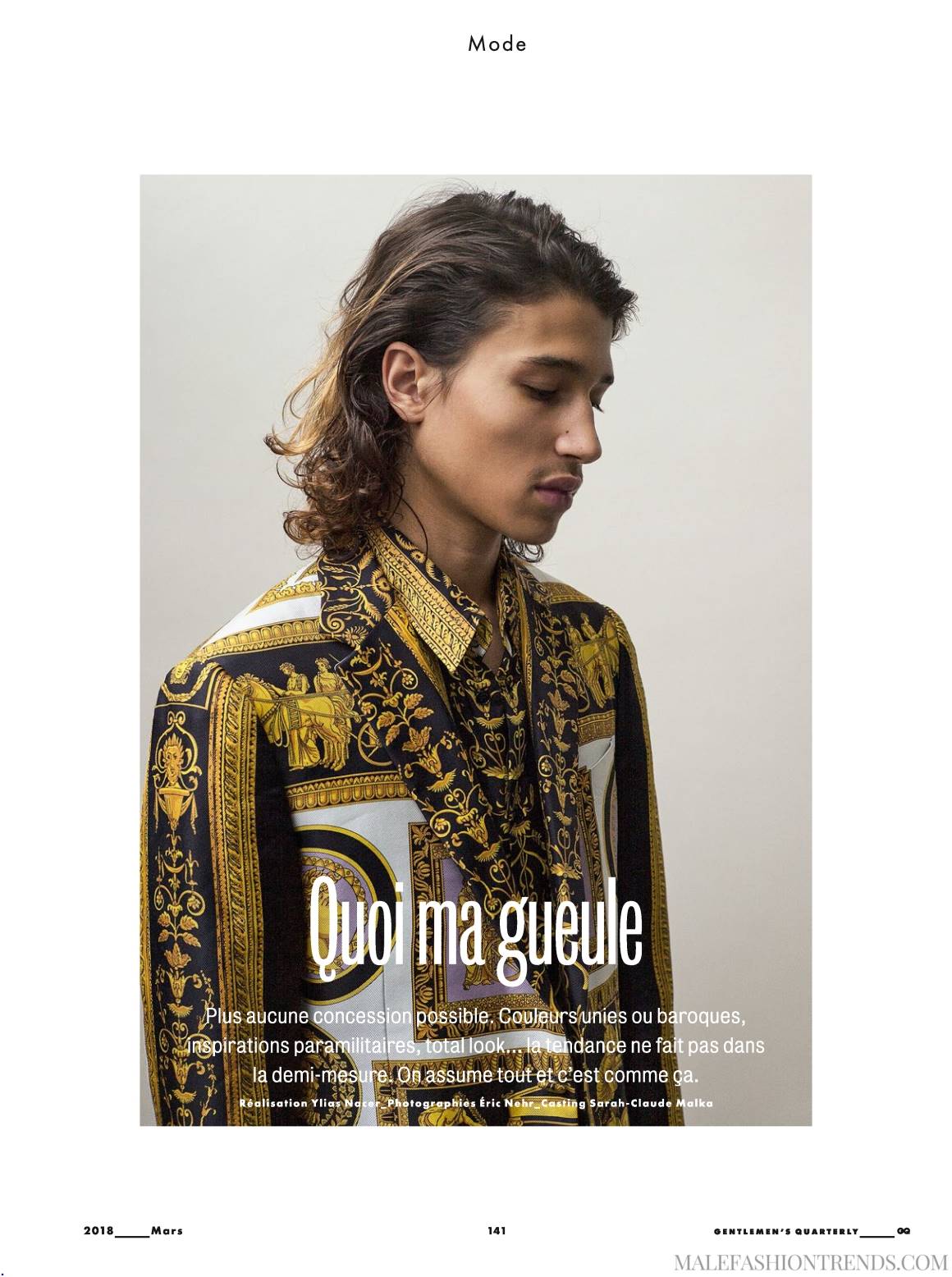 Eric Nehr retrata las mejores colecciones de la temporada para GQ Francia