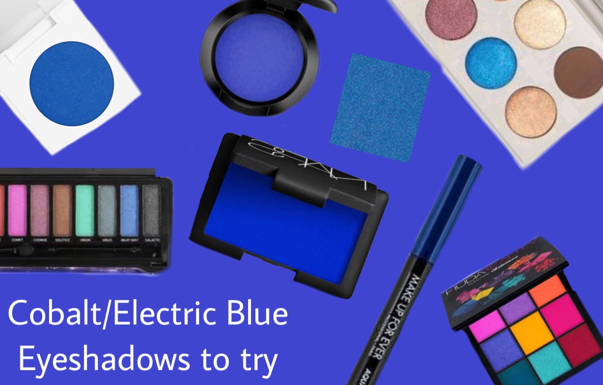 10 Electric Blue/Cobalt Eyeshadows To Make An Eye Statement