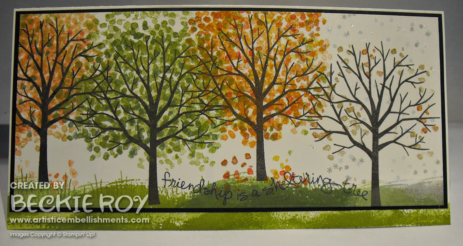 Artistic Embellishments: Sheltering Tree for All Seasons