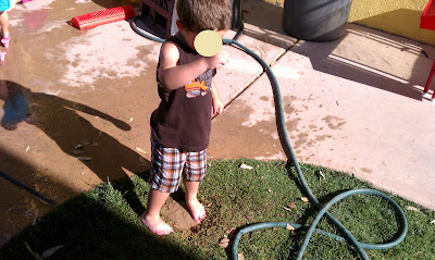 Play-Based Classroom: The mud puddle