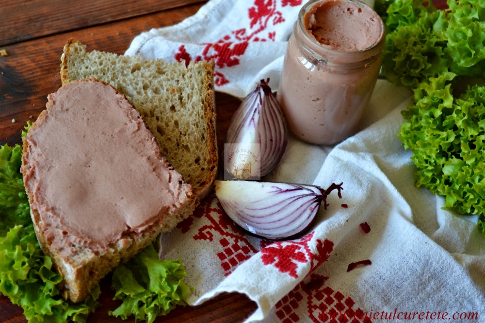 Pate din ficat de pui - CAIETUL CU RETETE