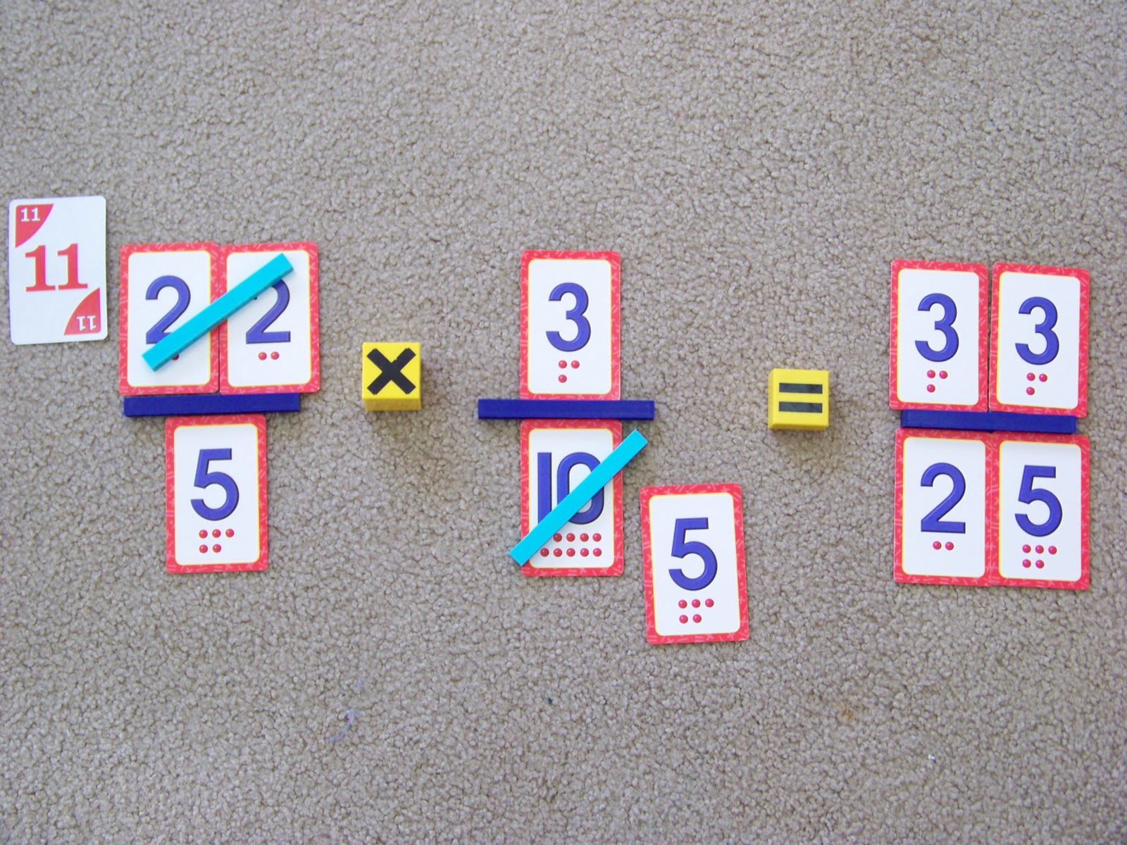 Our Fun Homeschool: Zapping Fractions -- Division Math