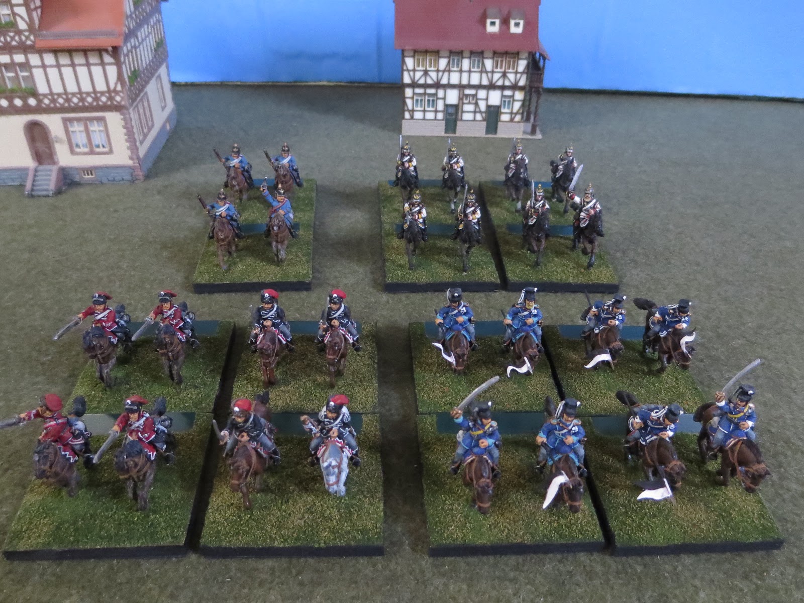 Ed M's Wargames Meanderings : PRUSSIAN 1st LEIB HUSSARS (NORTHSTAR 28MM)