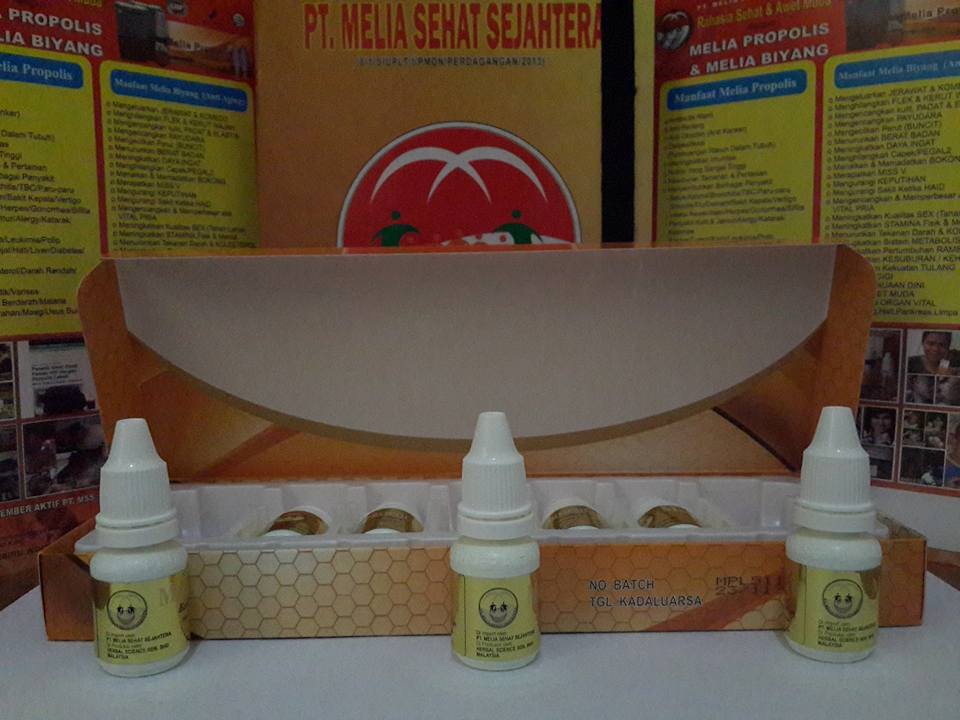 PT. Melia Sehat Sejahtera: Melia Propolis 6ml