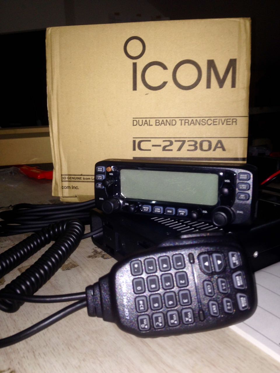 YD0RZH - Setting Icom 2730 A - RIG Dual Band ~ Deden Setiawan BLog