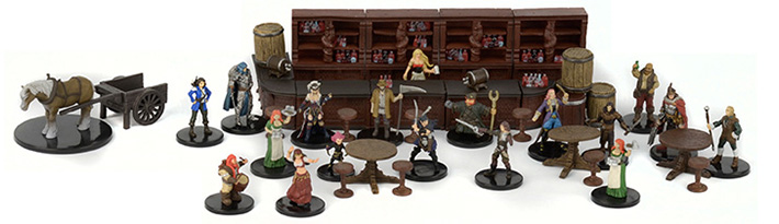 Pathfinder Battles: The Rusty Dragon Inn Miniatures Release Today In ...