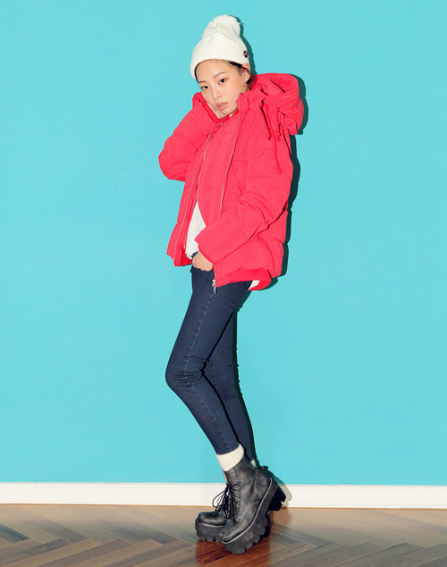 [Stylenanda] Padded Convertible Jacket | KSTYLICK - Latest Korean ...