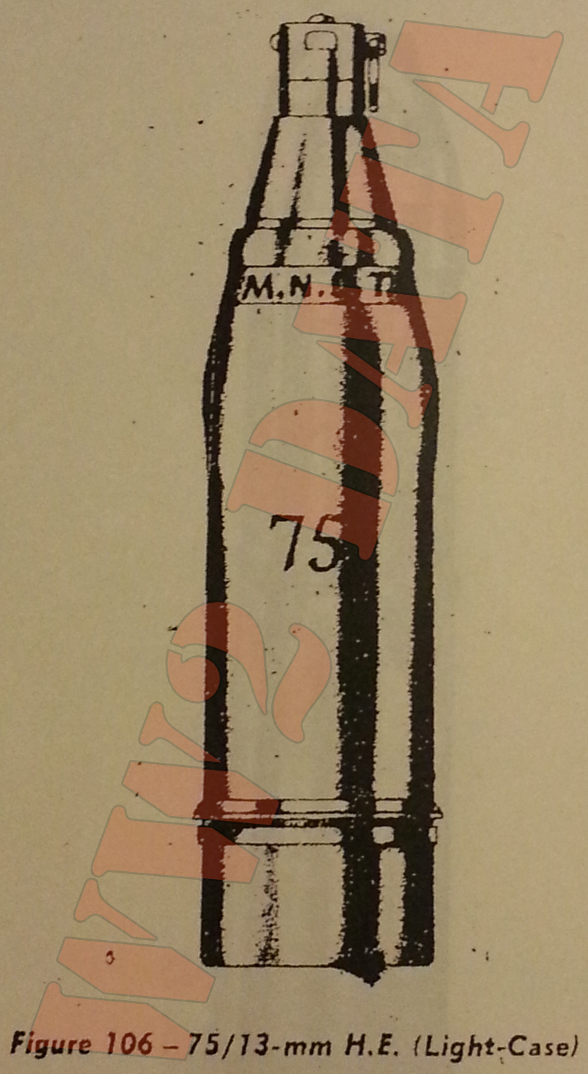 WW2 Equipment Data: Italian Explosive Ordnance - 75mm Projectiles (Part 1)