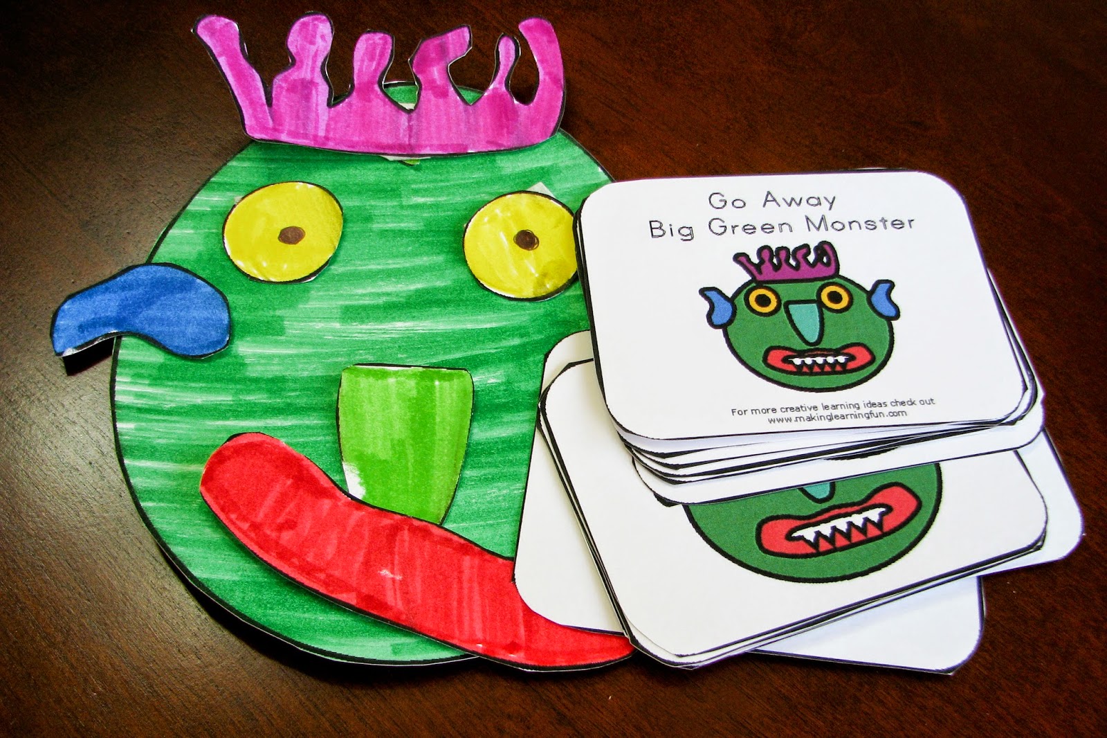 Mommy's Little Helper: Monster Preschool Theme
