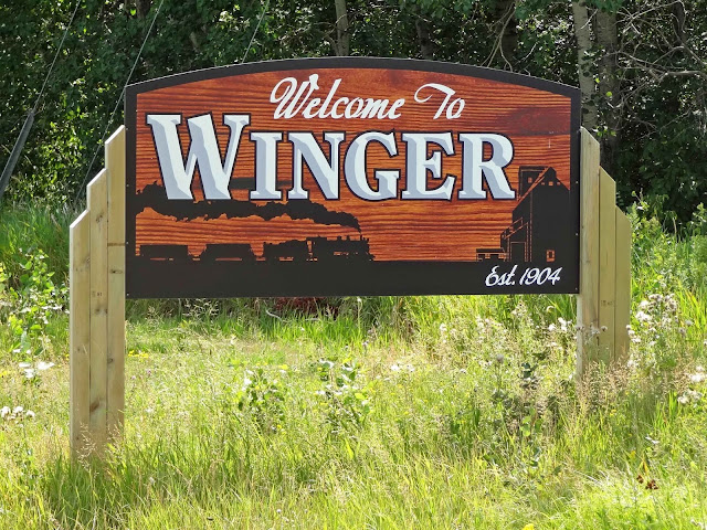 Geographically Yours Welcome: Winger, Minnesota
