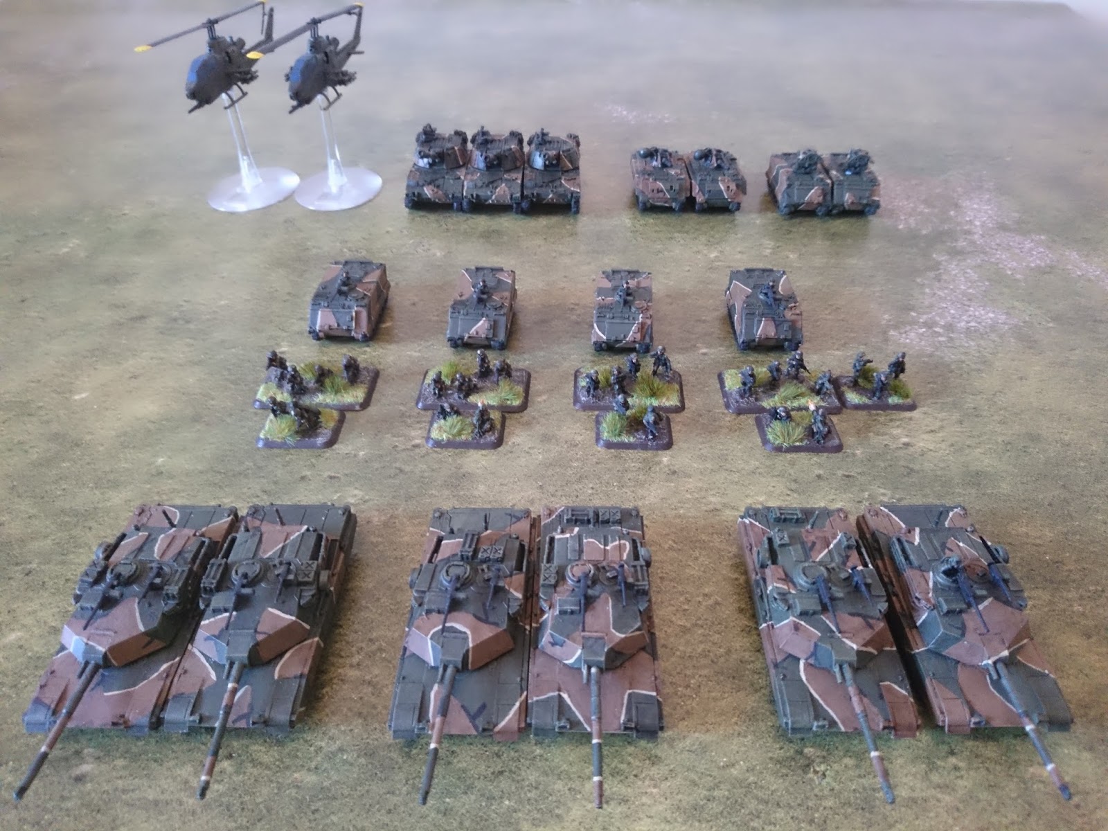 All Things Tabletop: Team Yankee - American Force - 75pts