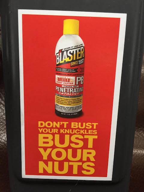 Just A Car Guy: PB Blaster is getting edgy