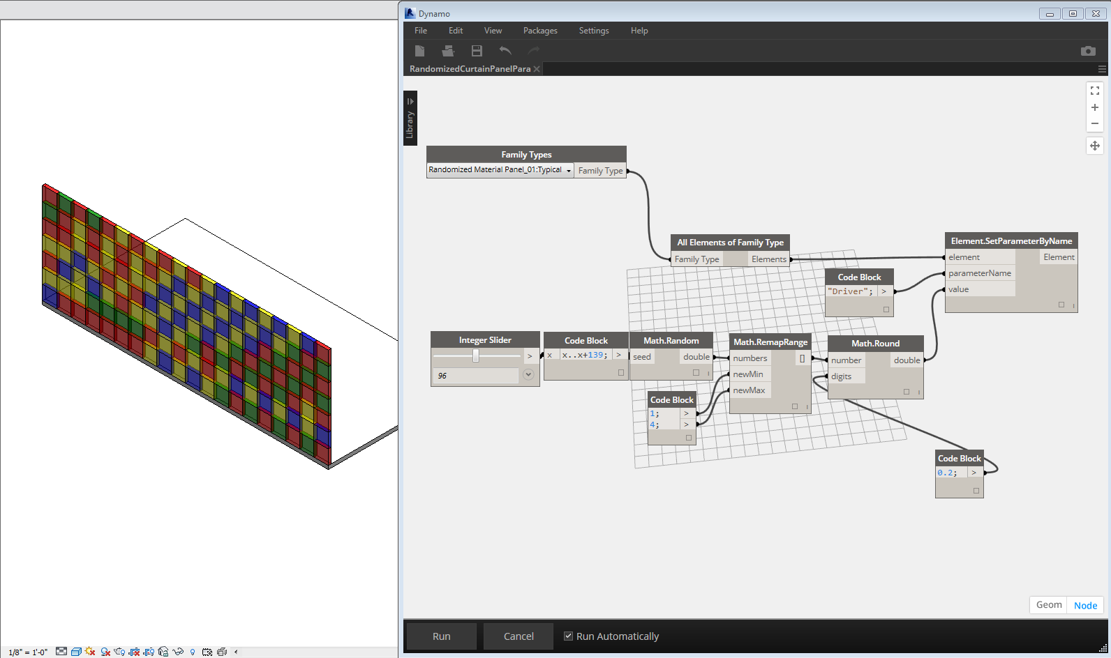 Phil-osophy in BIM: Randomize Color and Material in Revit - Dynamo Style!