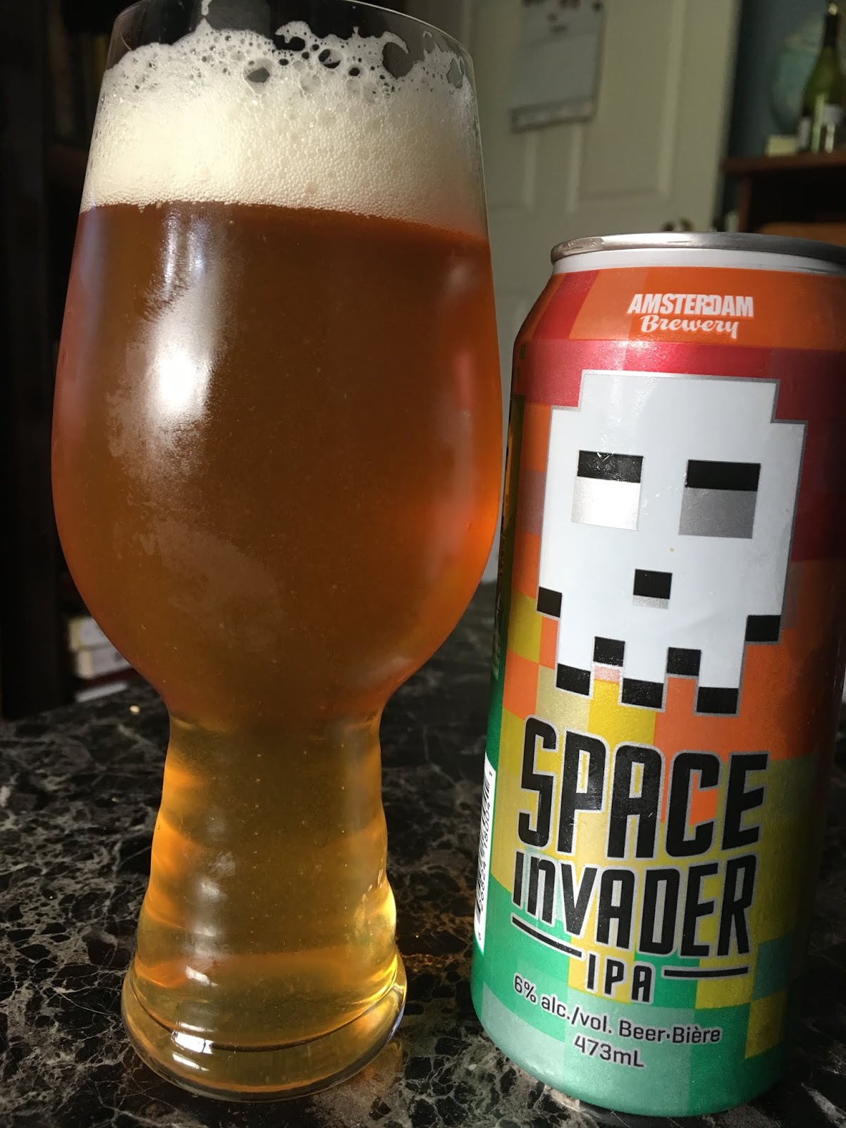 Stout Man in a Bitter World: Space Invader IPA